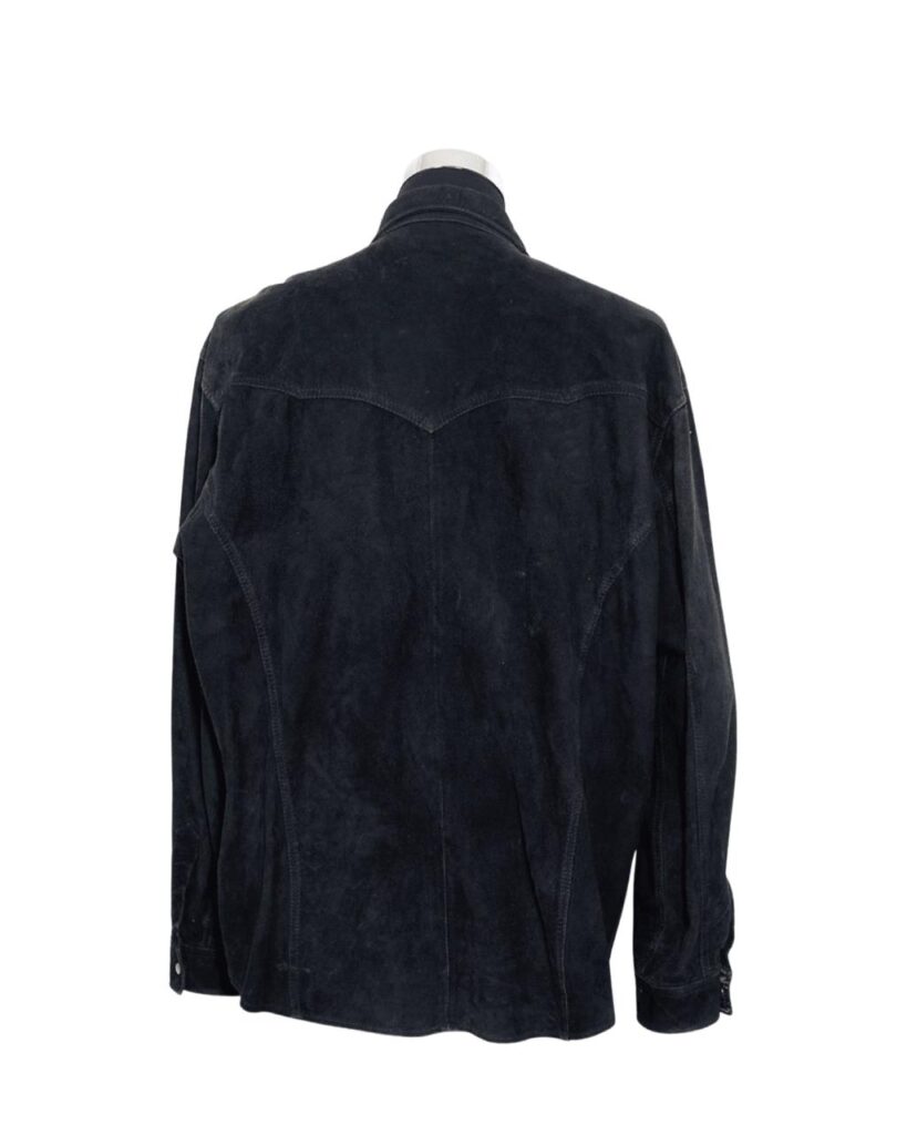 Camisa de Gamuza Azul - El Mall de Diogenes